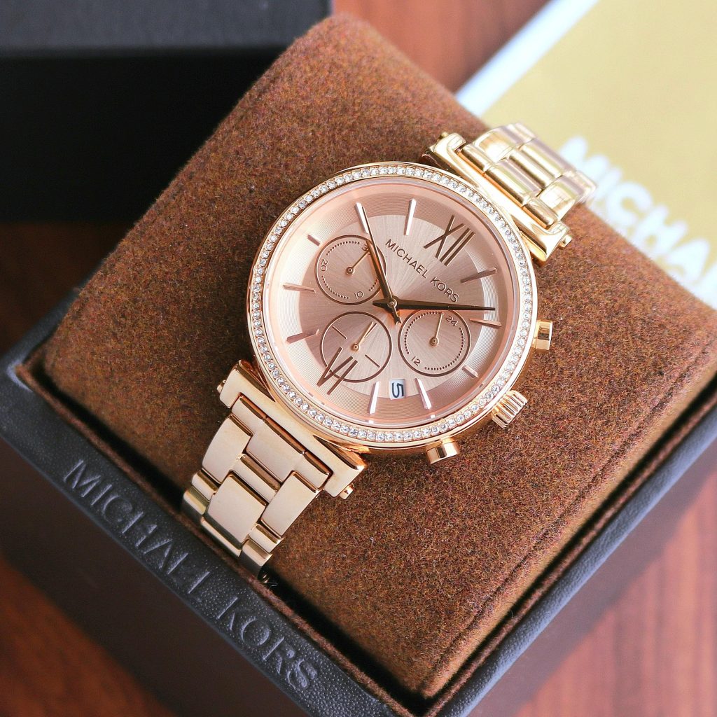 Michael Kors Sofie Collection Rose Gold First Copy Watch with COD | Martify