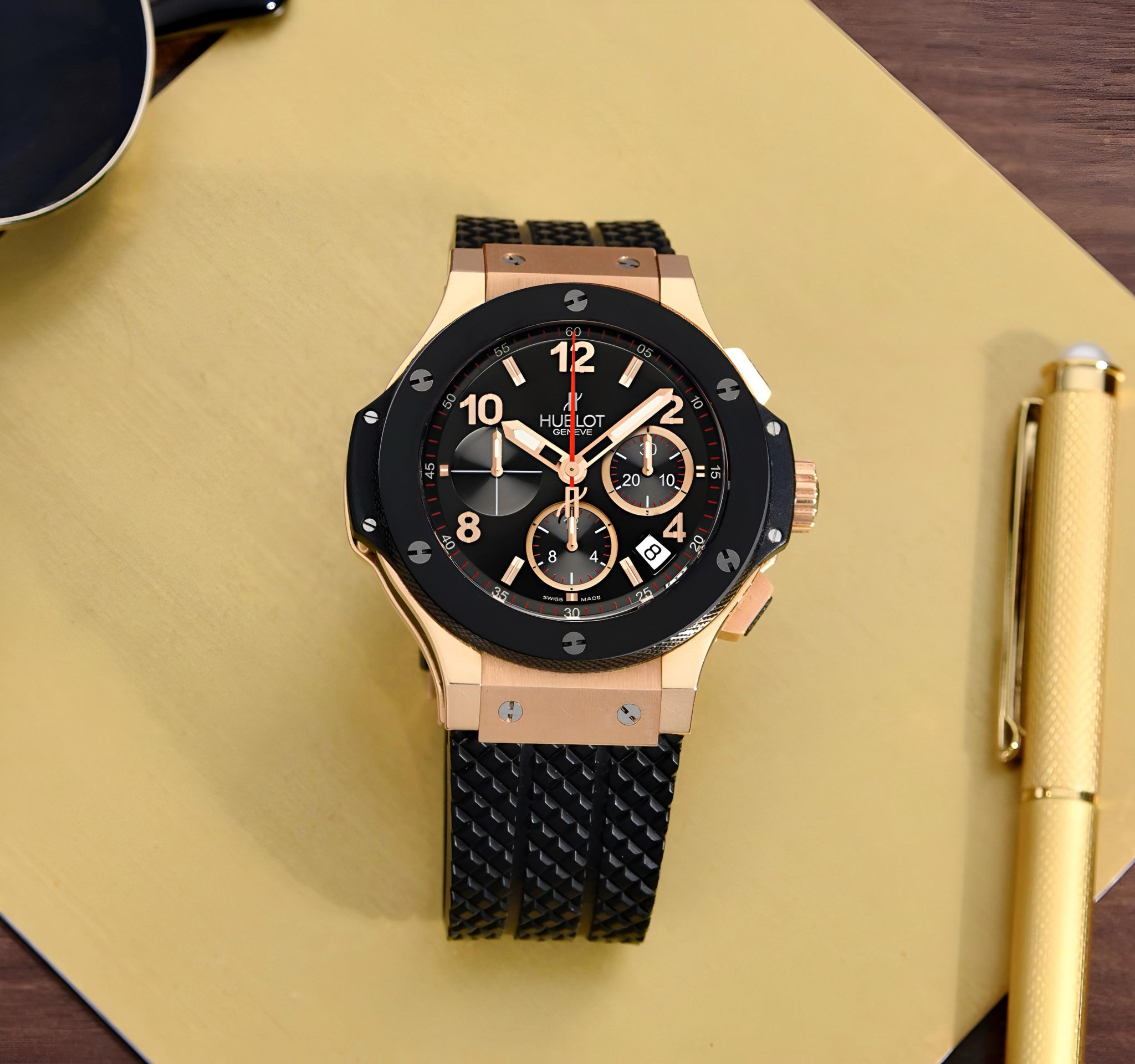 Hublot Big Bang Rose Gold Chronograph First Copy Watch with COD | Martify